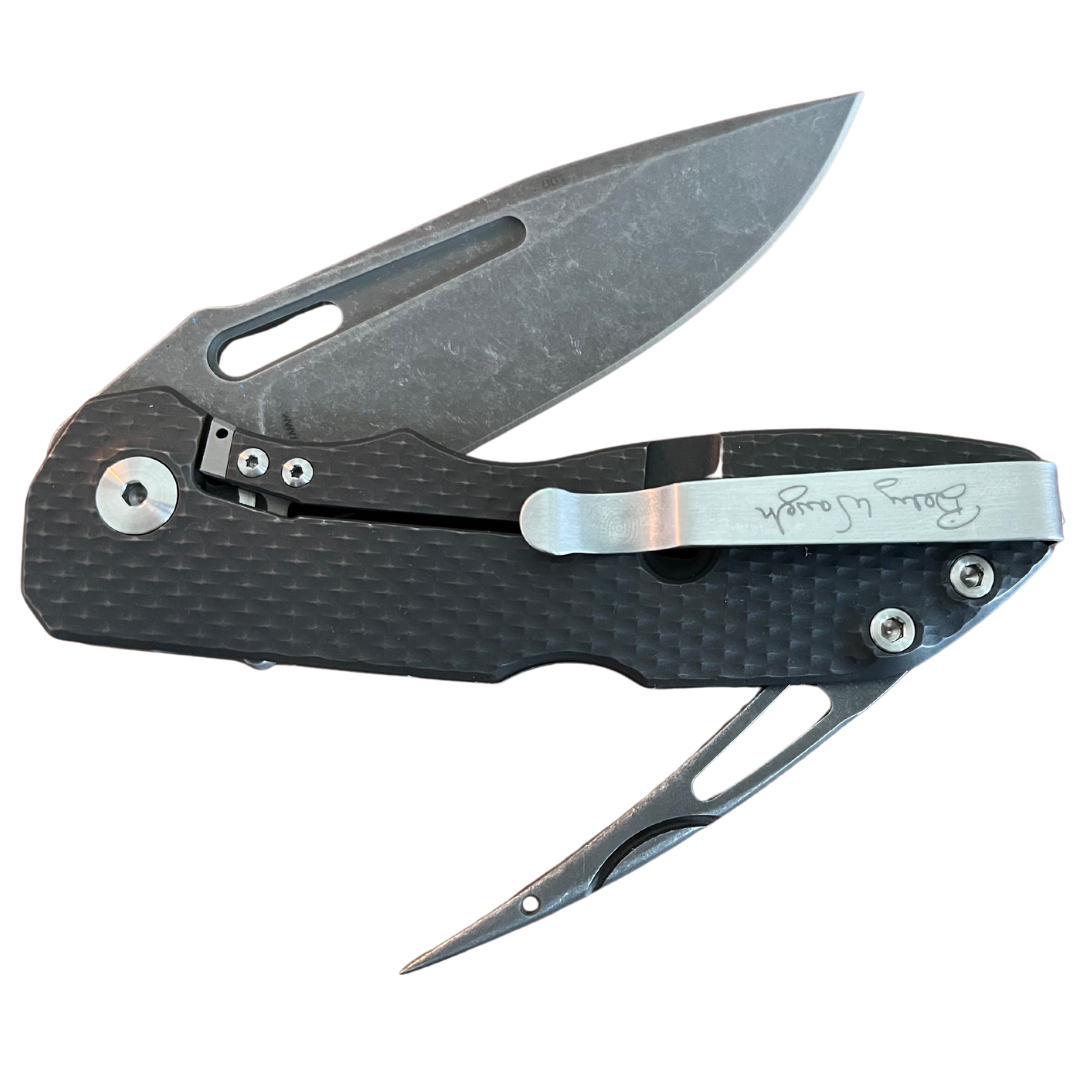 RYP Design/ Bill Harsey Billy Waugh #001 Shell Smoke Edition Knife ...