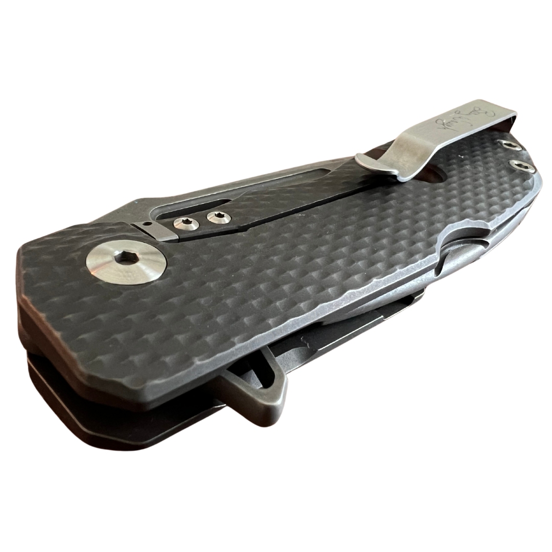 RYP Design/ Bill Harsey Billy Waugh #001 Shell Smoke Edition Knife ...